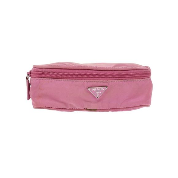 Prada | Bags | Prada Nylon Clutch With Subtle Signs Of Use | Poshmark